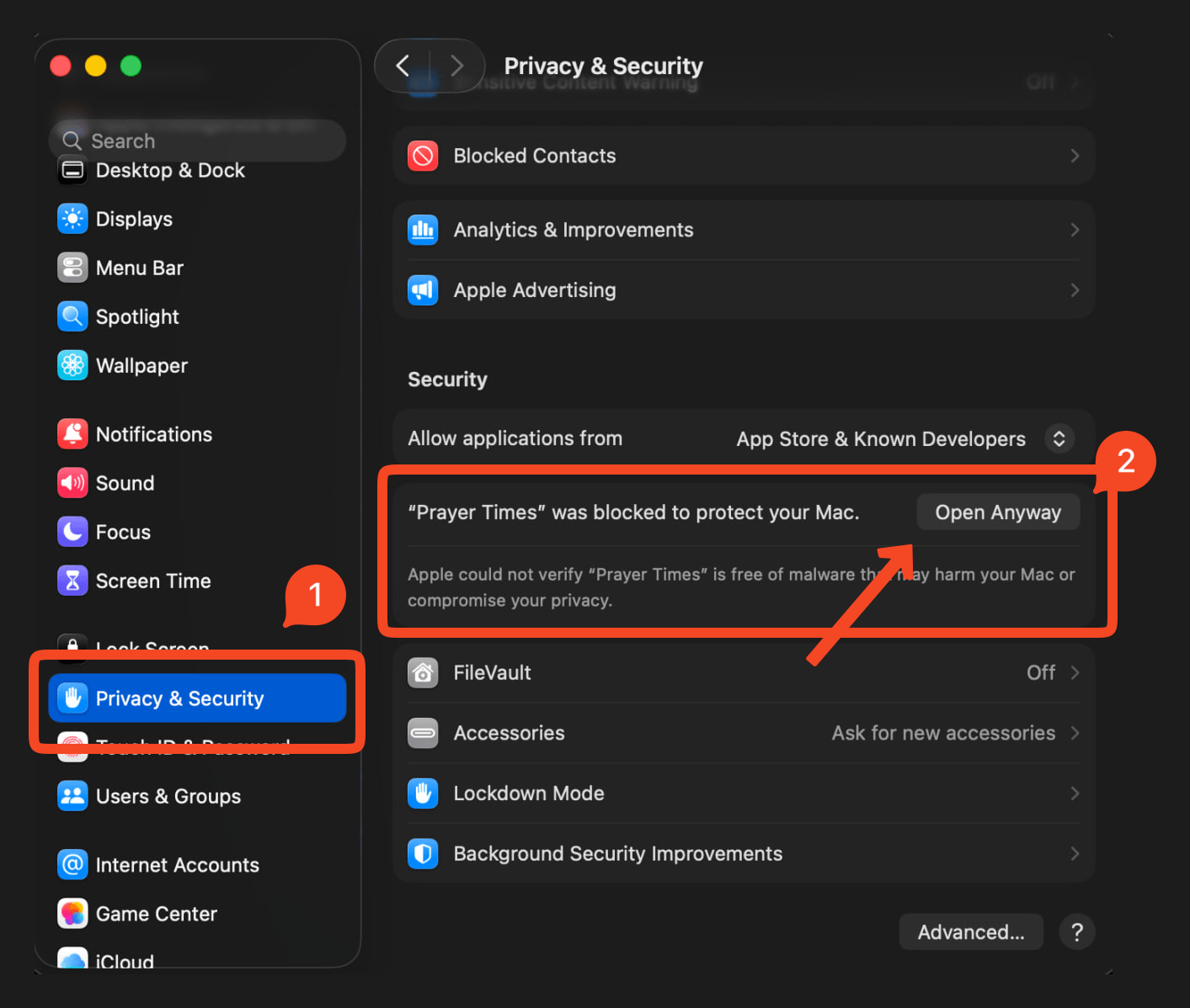 Prayer Times for macOS — Free Menu Bar Adhan & Islamic Prayer Times App